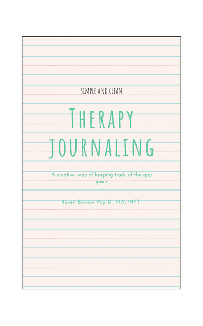Therapy Journal Ebook by Raven Barrow Psy.D | Blurb Books