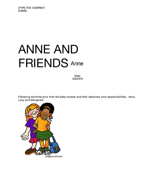 ANNE and FRIENDS Ebook by Elizabeth Mahar | Blurb Books UK